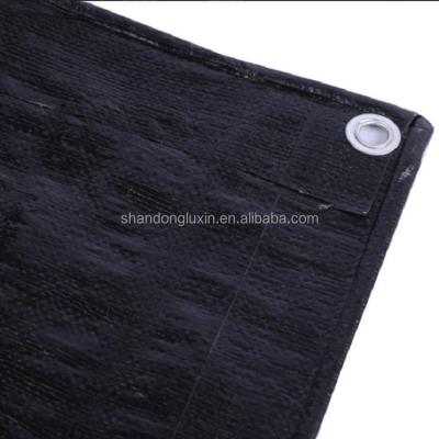 China Custom Color Woven PE Tarpaulin 60-250gsm Waterproof Roof Cover for Outdoor Industrial Use for sale