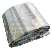 China Woven PE Tarpaulin 2-12m Width 100-200gsm Waterproof Heavy Duty Rainproof Dustproof Sun Resistant Custom Color for sale