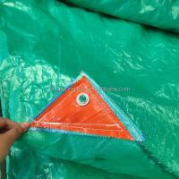 China LX Heavy Duty PE Tarpaulin Waterproof Polypropylene Fabric 50-300 GSM Custom Size for sale