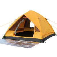 China 4 Person Camping Aluminum Outdoor Tent with Original Hexagonal/Diamond Ground Nail for sale