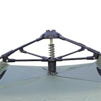 China 4 Person Camping Aluminum Outdoor Tent with Original Hexagonal/Diamond Ground Nail for sale