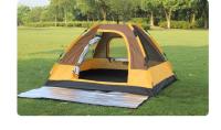China 4 Person Camping Aluminum Outdoor Tent with Original Hexagonal/Diamond Ground Nail for sale