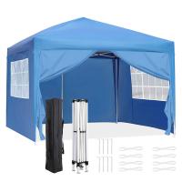 China Stainless Steel Frame Polyester Cover Toldo Plegables Outdoor Folding Tent Gazebo 3x3 for sale