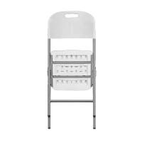 China Customized Color 88*45*50cm Blow Moulded Plastic Folding Chair for Events for sale