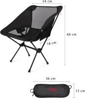 China Outdoor Furniture 2024 Portable Foldable Steel Small Moon Chair with Customized Style for sale
