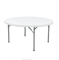 China Foldable 150cm Round Table for Events and Parties Made of Durable Plastic Material for sale
