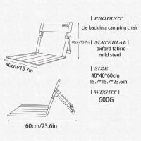 China 2024 Stainless Steel Made Folding Portable Chair Set for Outdoor Leisure and Camping for sale