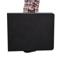 China Foldable Outdoor Furniture Dining Set With Handle And Imitated Rattan Material for sale