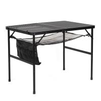 China 2023 Amazon Outdoor BBQ Party Patio Aluminum Portable Folding Camping Picnic Table for sale