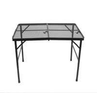 China 2023 Amazon Outdoor BBQ Party Patio Aluminum Portable Folding Camping Picnic Table for sale