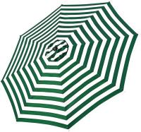China 180g Polyester Waterproof and UV Resistant Striped Round Umbrella for All Seasons for sale