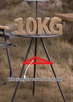 China Camping Table Portable Folding Tripod Table for Outdoor Party Dinner Hiking Picnic BBQ for sale