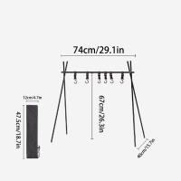 China Outdoor Ultralight Portable Tripod Travel Sundries Racks for Park Garden Furniture for sale