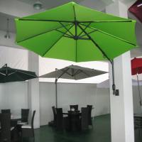 China Polyester Fabric Steel Round Waterproof Eave Parasol Wall Umbrella for Adults Outdoor for sale
