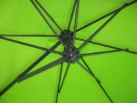China Polyester Fabric Steel Round Waterproof Eave Parasol Wall Umbrella for Adults Outdoor for sale