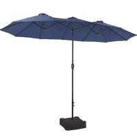 China Hotel Coffee Shop Garden Patio Umbrella with Manual Control and Iron Steel Frame for sale