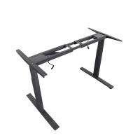 China Adjustable Height Electric Standing Desk for Morden Simple Office Building Efficiency for sale