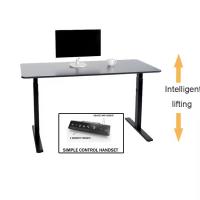 China Adjustable Height Electric Standing Desk for Morden Simple Office Building Efficiency for sale