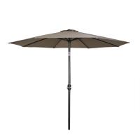 China Stable Structure Commercial Outdoor Umbrella with Tilt and Customizable Color Options for sale