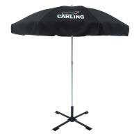 China Sunshade Beach Picnic Straight Umbrella with Push Open Lift System and Custom Wooden for sale