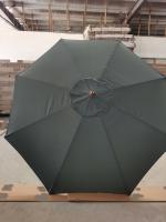 China Stable Structure Wooden Umbrella with Pongee Panel Material and 2.5m Open Diameter for sale