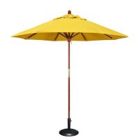 China Outdoor Leisure Waterproof Polyester Sunshade Garden Parasol for Adults' All Season for sale
