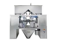 China High Speed Granules Multihead Weigher Waterproof Double Head Linear Scales for sale