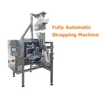 China 25 Bag / Min Carrots Sweet Potatoes Strapping Machine Fully Automatic for sale