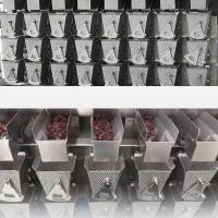 China Automatic Screw Feeder Combination Weigher Filling Sticky Food Meat Packing Machine for sale