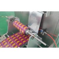 China 3 Side Seal Automated Packaging System Shampoo Mayonnaise Liquid Filling Sachet Mustard Packing Machine for sale