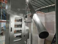 China Candy Snack Peanut Grain Tea Chain Bucket Elevator T / C / Z Type Double Outlet  For Food Machine for sale