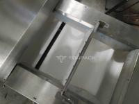 China Candy Snack Peanut Grain Tea Chain Bucket Elevator T / C / Z Type Double Outlet  For Food Machine for sale