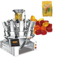 China Automatic Pouch Packing Machine Gummy Cookie Sugar Packing Machine With Multi Head Weigher for sale