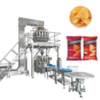 China 500g VFFS Packaging Machinery Puffed Snacks Food Cookies Biscuit Cornflakes Automatic Packing Machine for sale