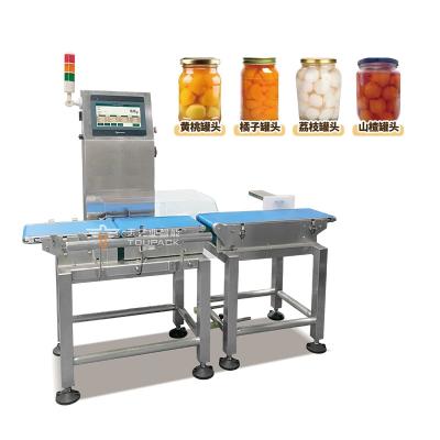 China Carton Box Dynamic Belt Weighing Scale Checkweigher Machine for Bottle Jars for sale
