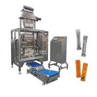 China Automatic Multi Lanes Sachet Stick Packaging Machine Multilane Line 4 Sides Sealing Pouch Bag Vertical Packing Machine for sale