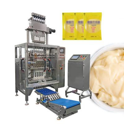 China Multi-lane 4-side Seal Liquid Paste Machine Coffee Shampoo Packing Machine Stick Pack Spice Desiccant Packing Machine Gel Stick Packing Machine For Liquid for sale