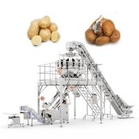 China High Quality Automatic Walnut Net Bag Clipping Packing Machine Garlic Onions Potatoes Citrus Mesh Bag Packing Machine Chocolate Coins Mesh Bag Packing Machine for sale