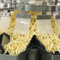 China Automatic Potato Chips Multihead Weigher Weighing System Shrimp French Packing Machine Puffing Food Granule Packaging Machine for sale