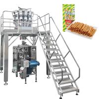 China Fully Auto Snacks Sachet Packaging Machine Snack Food Potato Chips Pop Corn Nitrogen Flushing Doypack Packing Machine for sale