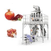 China Onion Garlic and Potato Packing Net Bag Making Machine Packing Machine Automatic Mesh Net Bags  Mutihead Weigher Filler Machine for sale