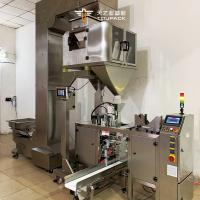 China Vietnam Automatic Coffee Packaging System Doypack Roasted Coffee Bean Gusset Bag Ziplock Pouch Packing Machine With Date Printer for sale