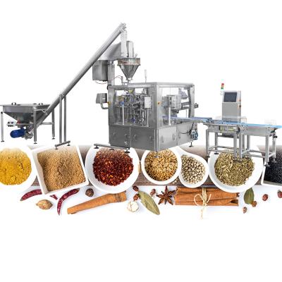 China 5g 50g 100g Chili Turmeric Curry Masala Spices Satchet Powder Filling and Sealing Multi-Function Packing Machine for sale