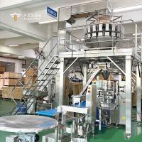 China Automatic Electric Multihead Weigher Filler Sealing Machine For Plastic Pouch Packaging Of Dry Fruits Nuts Food High-Accuracy for sale