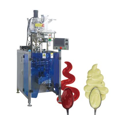 China Strawberry Jam Ketchup Tomato Paste Sauce Fruit Juice Coffee Bag Sachet Liquid Filling Pack Machinery for sale