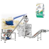 China Automated Auger Filler Spices Powder Foods Protein Powder Premade Pouch Bag Pick Fill Seal Packing Machine For Premade Pouch for sale