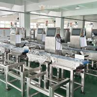 China Online Checkweigher Conveyor with Reject System Packaging Line Weight Inspection Equipment for sale