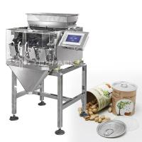 China Linear Weigher Packaging Line Automatic Rice Sugar Salt Bean Packaging Machine Granule Weighing And Packing System for sale
