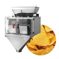 China Linear Weigher Packaging Line Automatic Rice Sugar Salt Bean Packaging Machine Granule Weighing And Packing System for sale