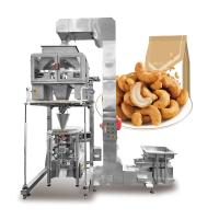 China Linear Weigher Packaging Line Automatic Rice Sugar Salt Bean Packaging Machine Granule Weighing And Packing System for sale